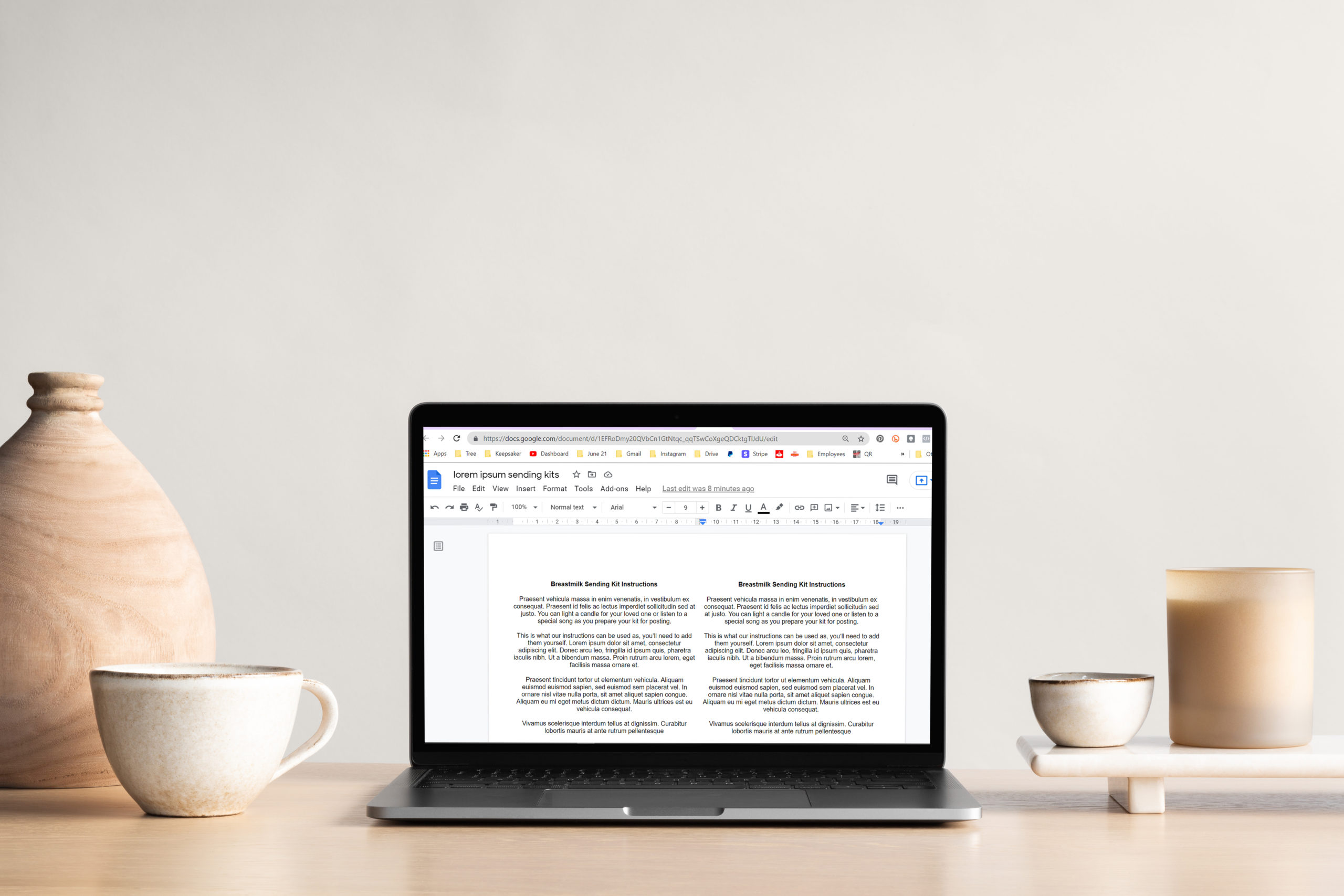 Sending Kit Instruction Templates ⋆ Free Downloads