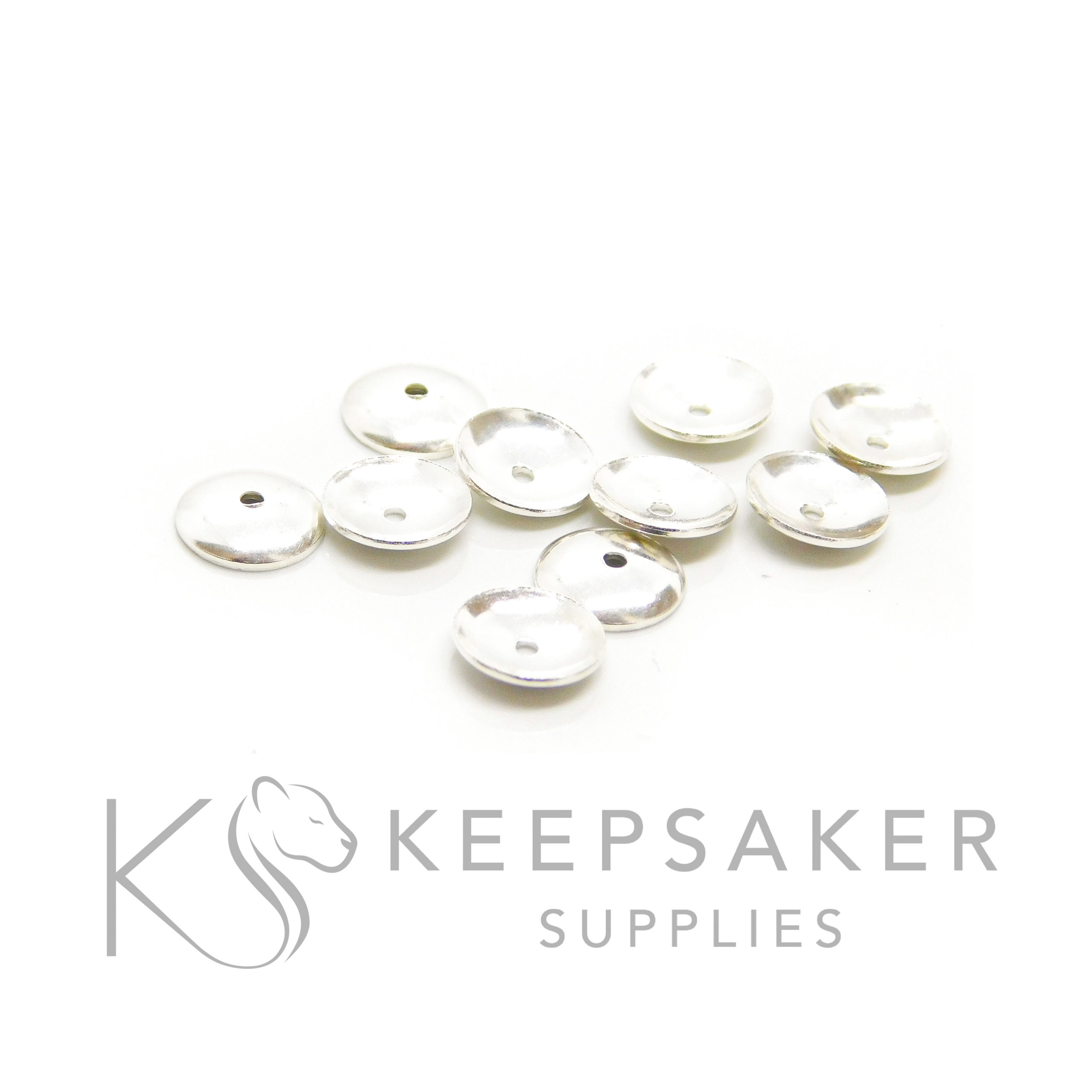6mm Domed Orb Cap ⋆ Keepsaker Supplies ⋆ Resin Jewellery