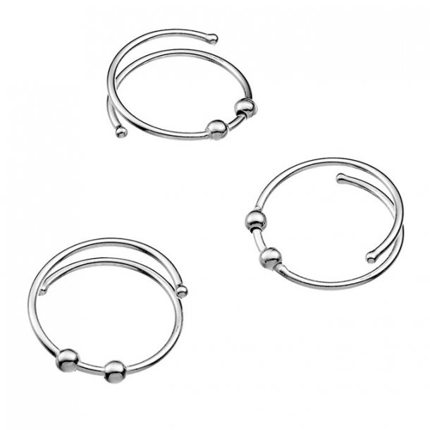 Fiddle Ring ⋆ Keepsaker Supplies ⋆ Silver Jewellery