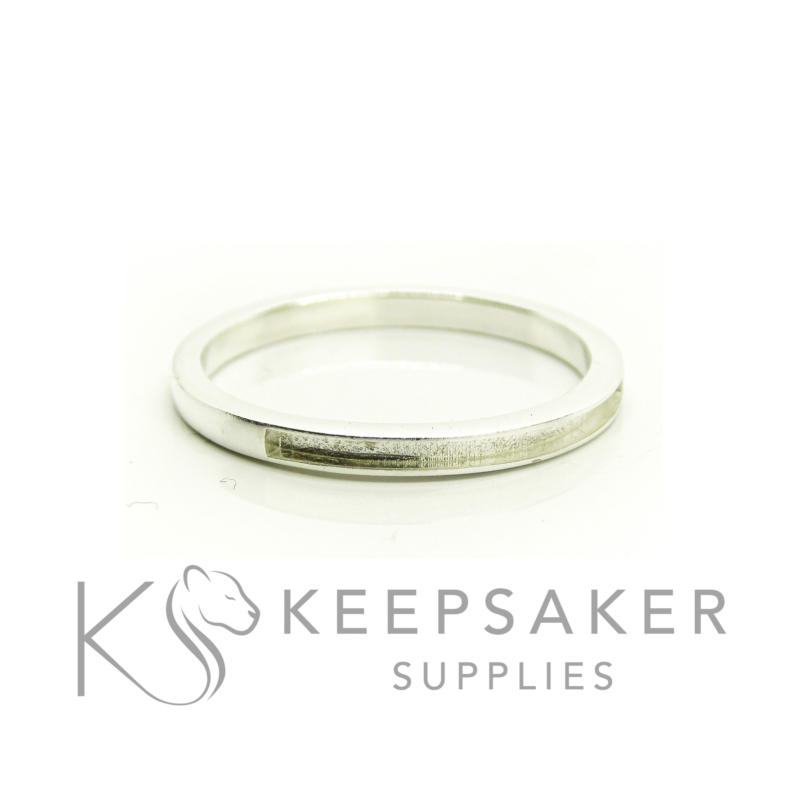 Partial Channel Ring Setting ⋆ Memorial Jewellery Making